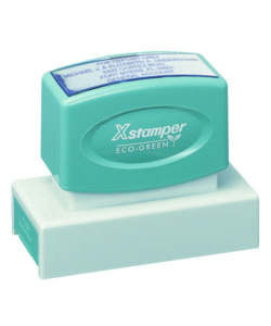 7/8″ x 2-3/4″ Xstamper Pre-Inked Stamp - Winmark Stamp & Sign - Stamps ...