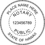 HAWAII Notary Stamp - Winmark Stamp & Sign - Stamps and Signs