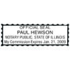 ILLINOIS Notary Stamp - Winmark Stamp & Sign - Stamps and Signs