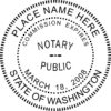 Washington Notary Embosser - Winmark Stamp & Sign - Stamps and Signs