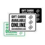 Gift Cards Available Online with custom website landscape temporary ...
