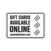 Gift Cards Available Online with custom website landscape temporary ...