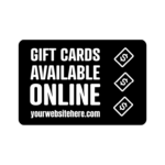 Gift Cards Available Online with custom website landscape temporary ...