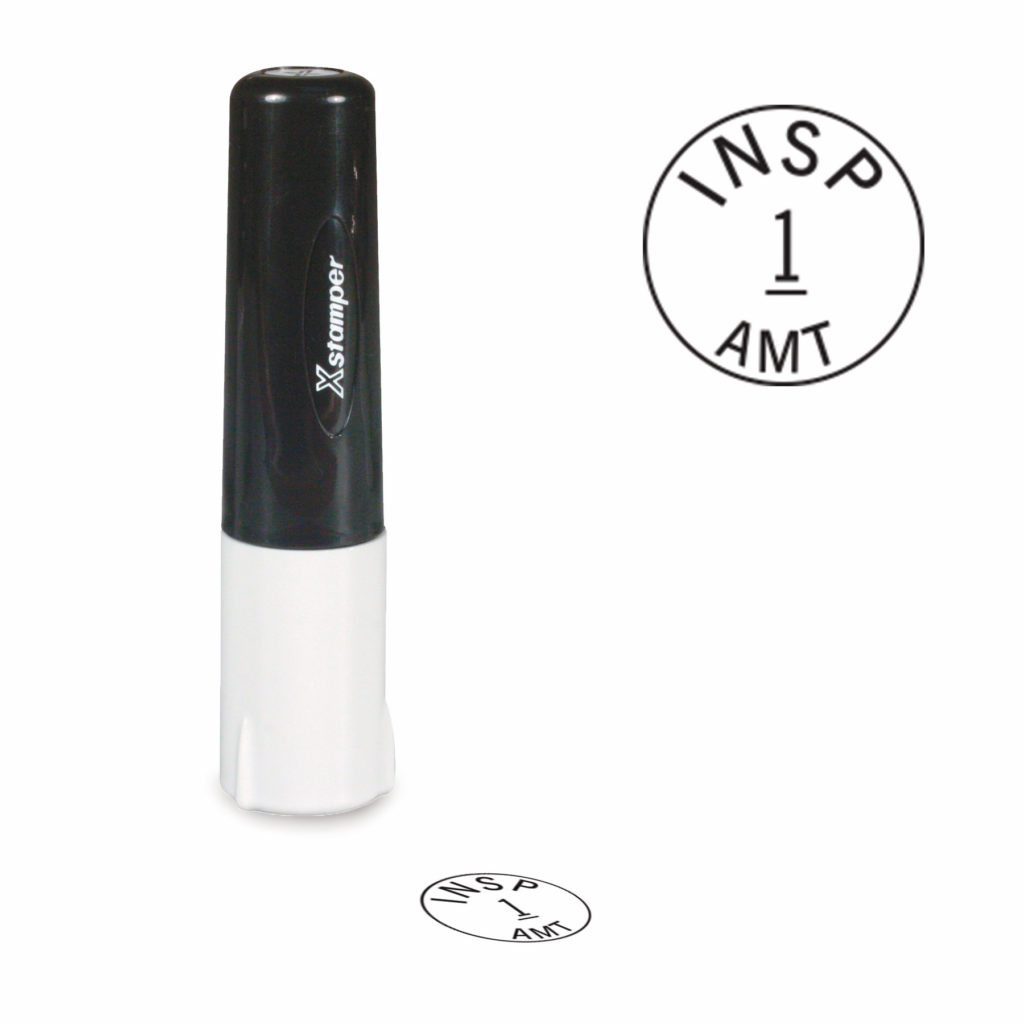 Custom Small Industrial Inspection Stamp F06 X-stamper Pre Inking Stamp ...