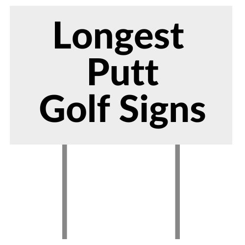 Golf Signs Archives - Winmark Stamp & Sign - Stamps and Signs