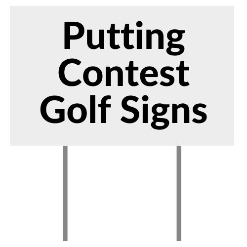 Golf Signs Archives - Winmark Stamp & Sign - Stamps and Signs