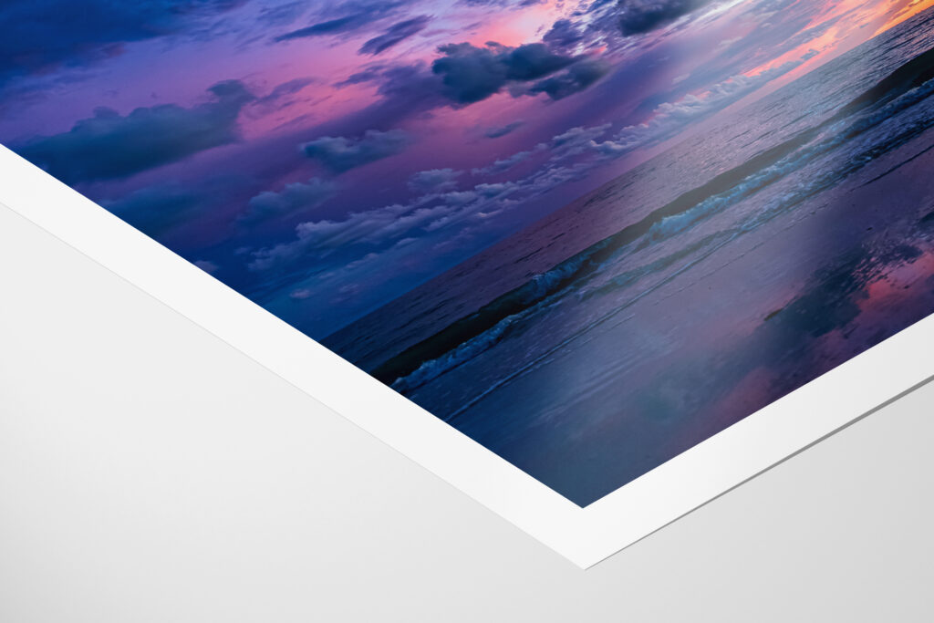 Colorful Florida Beach Sunset Photo Lustre Paper Print - Winmark Stamp ...